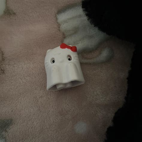 Hello Kitty Black Side Stepper With 2 Sanrio Ghost Depop