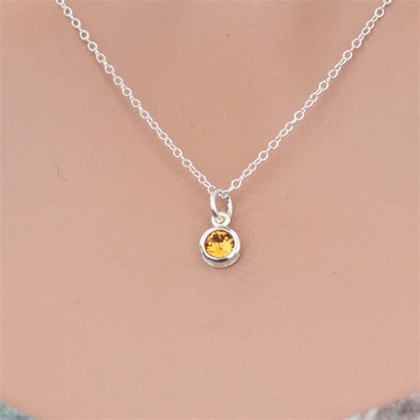 November Birthstone Jewelry Etsy