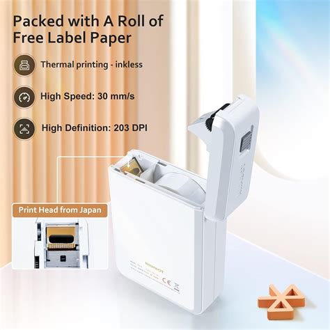 Aparat De Etichetare Portabil Excitat® Mini Cu Eticheta De 15x30 Mm