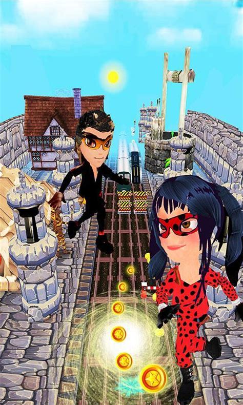 Скачать Subway Lady Bug Run Apk для Android