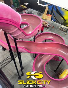 Worlds First Indoor Slide Park Slick City Denver West Debuts In Denver