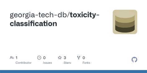 Github Georgia Tech Dbtoxicity Classification
