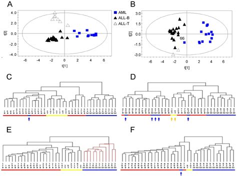 PCA Score Plot And Cluster Analysis Tree Plot Of Training And Test Download Scientific Diagram