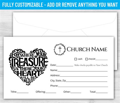 Tithe Envelope 1034 Disciplepress Memorial And Funeral Printing