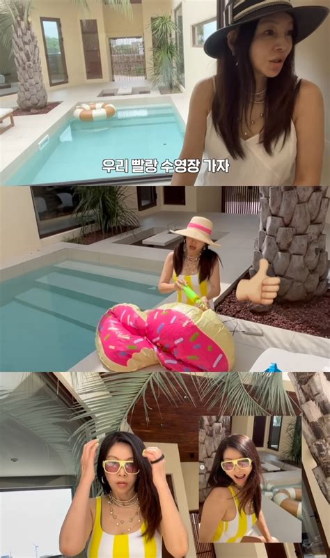 61세 황신혜 20대 기죽이는 수영복 자태양갈래도 거뜬히 소화 Cine Style