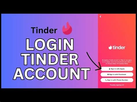 Tinder Login How To Log In Tinder Account 2024 Youtube