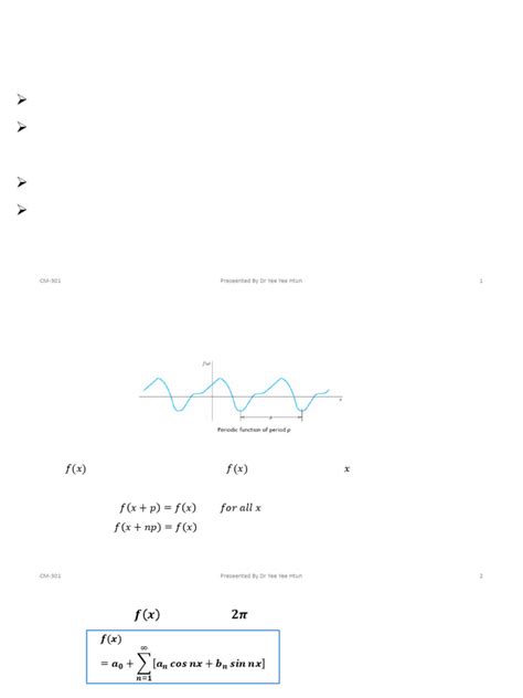 fourier series pdf fourier series trigonometric functions