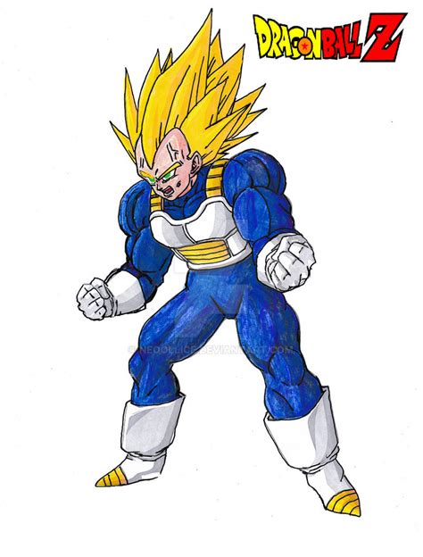 Vegeta Super Saiyan 2nd Grade Dragon Ball Z By Neoollice On Deviantart