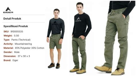 Celana Tactical Eiger Original Offer Cheap