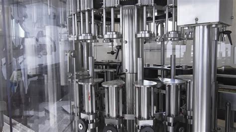 Premium Stock Video Mobile Wine Bottling And Labelling Machine