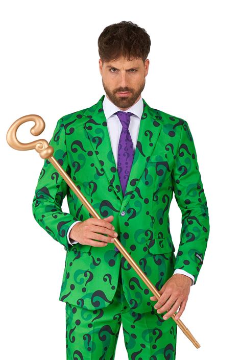 Riddler Costume Stylish The Riddler Suit For Smart Villains Suitmeister