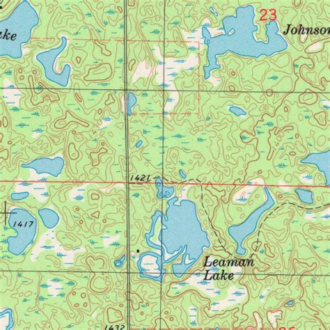 Shell Lake Wi 1982 24000 Scale Map By United States Geological Survey Avenza Maps