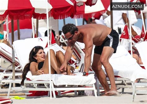 Teresa Giudices Steamy Sexy Beach Day In Miami With Hubby Luis Ruelas