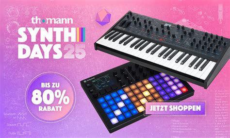 Synth Days 2025 Bis Zu 80 Rabatt Amazonade