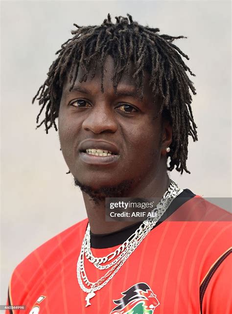 Kenyan Cricketer James Ngoche Poses For A Portrait At The Gaddafi News Photo Getty Images