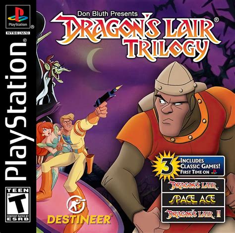 Dragons Lair Trilogy Playstation Version By Hjrodrigo On Deviantart