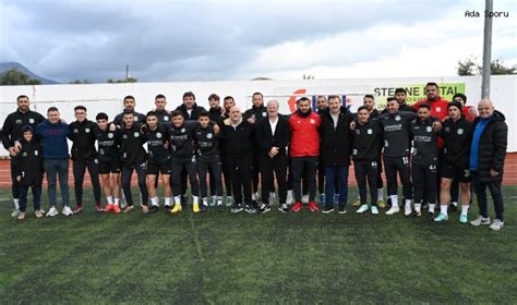 Tugay Kerimoğlu Takımla Tanıştı Aksa 1 Lig Ada Sporu