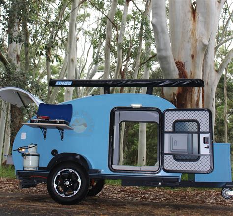 Teardrop Camper With Shower And Toilet In Australia Breath Trailer Blog