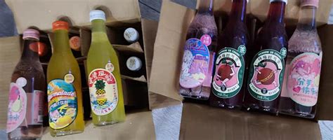 汽水含气饮料网红果汁，荔枝、励志、凤梨、杨梅，六种口味275ml整箱 饮料 什么值得买