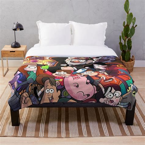 Gravity Falls Throw Blanket For Sale By Sdkay Redbubble