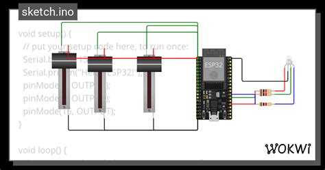 Kawal 3 Coding Wokwi ESP32 STM32 Arduino Simulator