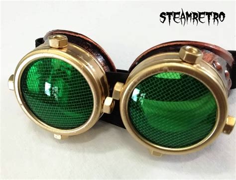 Steampunk Steampunk Goggles Cybergoth Goggles Goggles Etsy