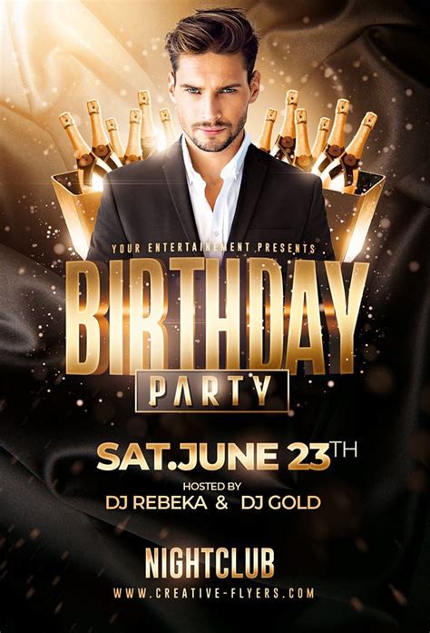 Eye Catching Birthday Flyer Ideas For Your Celebration