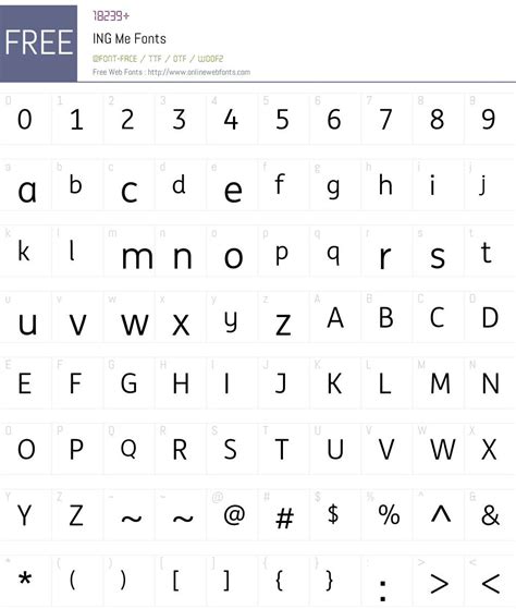 Ing Me 1 000 Fonts Free Download Onlinewebfonts Com
