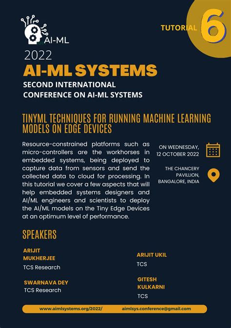 Ai Ml Aiml Machinelearning Artificialintelligence Research Aimlsystems Conference