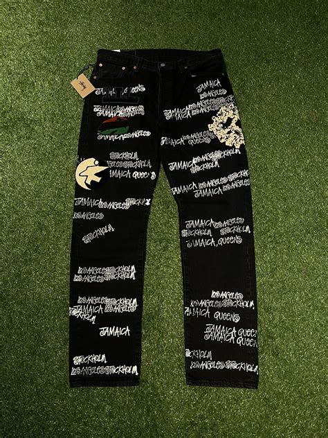 Denim Tears × Levis × Stussy Stussy X Denim Tears X Levis All Over
