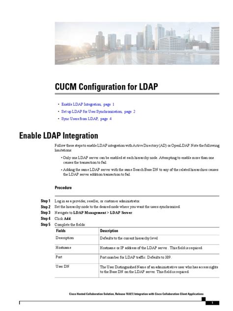 Cucm Configuration For Ldap Pdf Public Key Certificate Internet