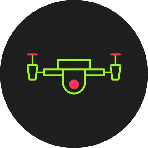 Drone Glyph Circle Icon 37819480 Vector Art At Vecteezy