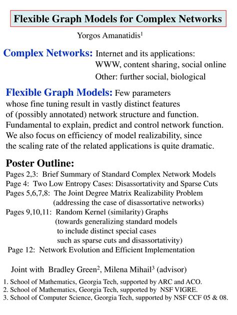 Ppt Flexible Graph Models For Complex Networks Powerpoint Presentation Id5495591