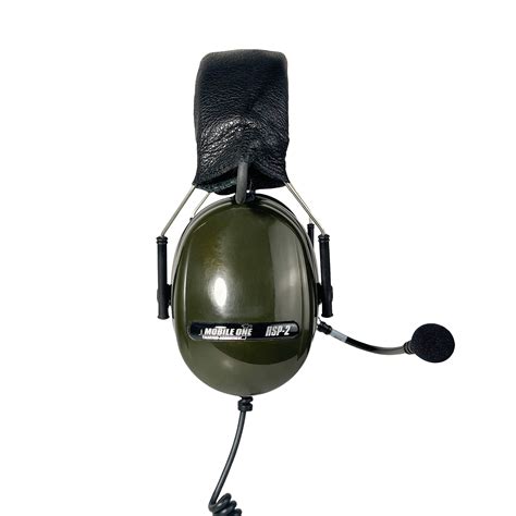 Mobileone Hsp 2 Milspec Industrial Headset Wicom Ic A16 Vhf Direct Connector