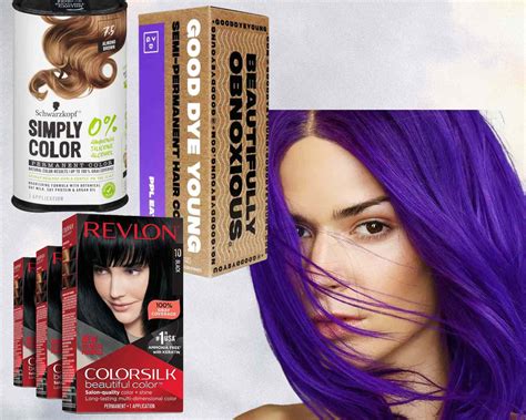 African Violet Hair Color