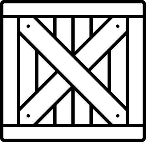 Crate Icon Style 21268987 Vector Art At Vecteezy