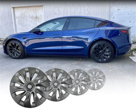 17 Inch Wheel Covers Set Of 4 Black