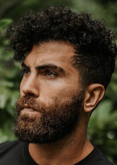 41 Men Hairstyles Curly With Beard