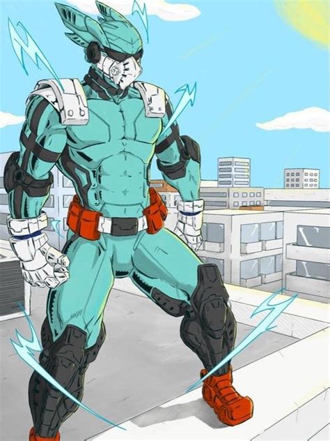 Future Midoriya Bokunoheroacademia Personajes De Anime Super Héroe