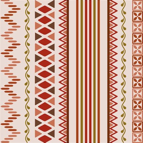 Premium Vector Vector Ethnic Seamless Pattern Textile