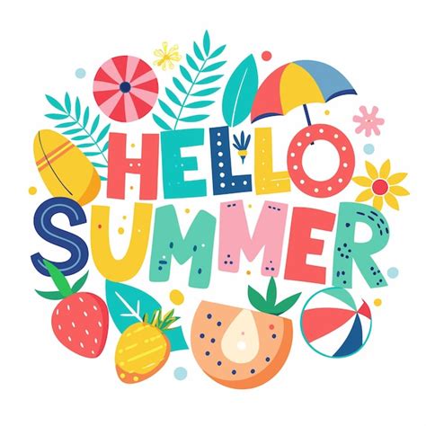 Cute Hello Summer Images Free Download On Freepik