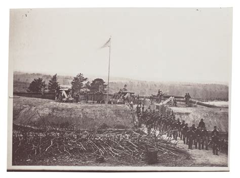 Formerly Attributed To Mathew B Brady 1823 1896 Fort Slemmer