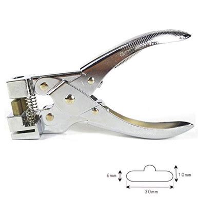 Kucaa Heavy Duty Steel Handheld Hanger Hole Punch Airplane Hole Punch