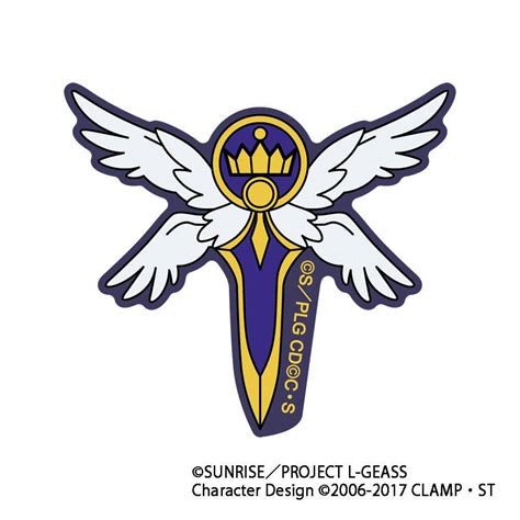 Code Geass Lelouch Of The Rebellion 4 Deco Patches Set