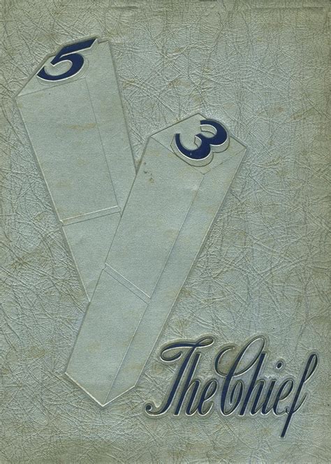 1953 Yearbook From Willard High School From Willard Ohio For Sale