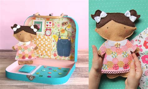 Felt Paper Doll Tutorial Pattern 43 Off