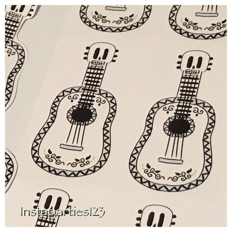 Coco Guitar Printable Printable Templates