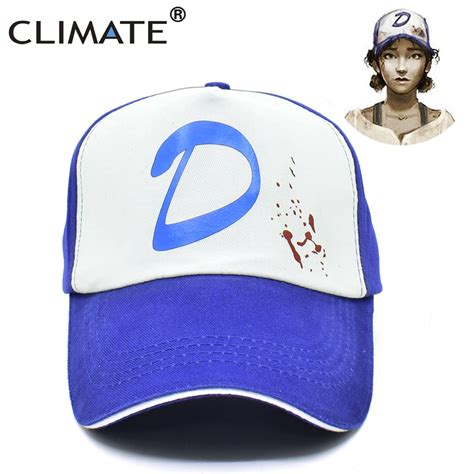 Climate Clementine Cap The Walking Die Game Cap Clems Cosplay Trucker Cap Girl Coser