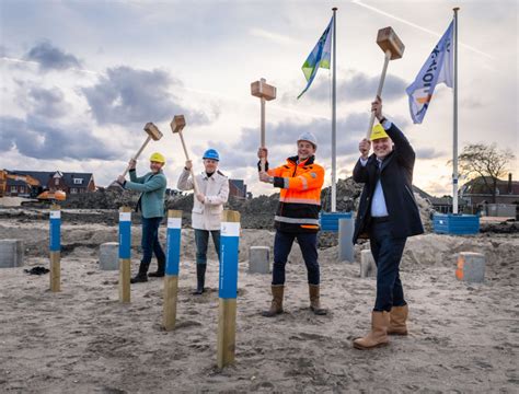 32 Woningen In Kiem In Pijnacker Opgeleverd Staedion