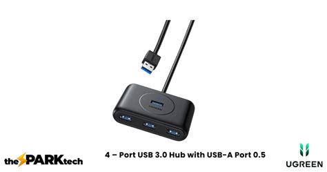 Ugreen 4 Port Usb 30 Hub With Usb A Port 05 Meter Thesparktech